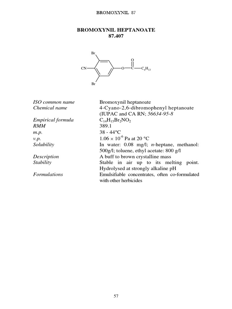 B Bromoxynil | PDF | Chromatography | Chemistry