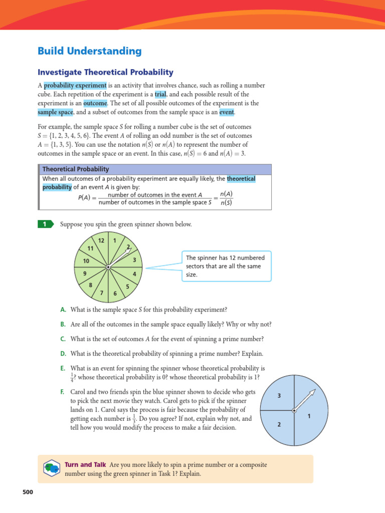 Theoretical vs Experimental Probability | PDF | Probability | Experiment