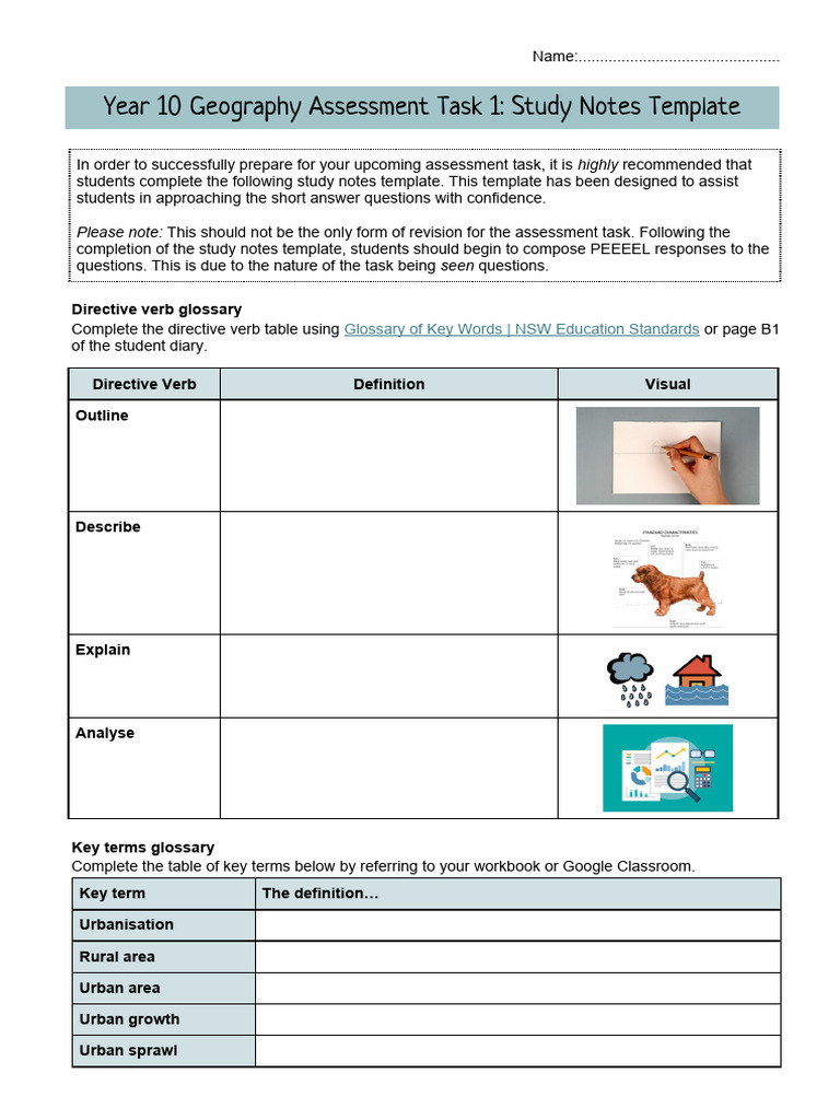 Year 10 Geography Assessment Guide | PDF | Urbanization | Human Migration