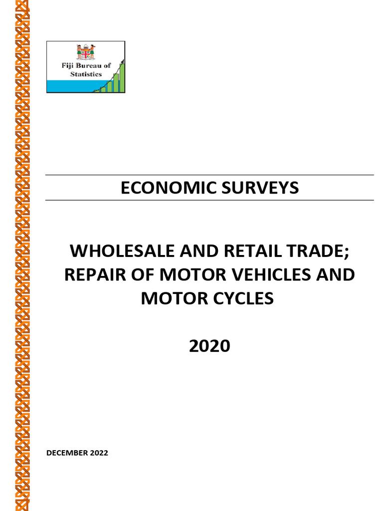 2020 - Wholesale and Retail Trade | PDF | Survey Methodology | Retail