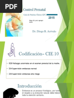 Control Prenatal GPC 2016 MSP | PDF | El embarazo | Parto prematuro