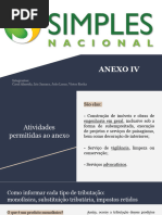 Tabela Anexo III Simples Nacional 2024 | PDF | Contabilidade | Impostos