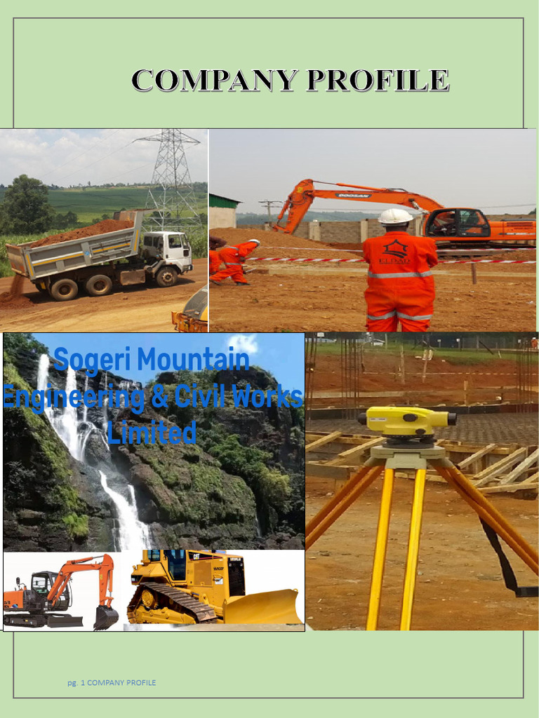 Company Profile-Sogeri Mountain Engineering & Civil Works | PDF ...