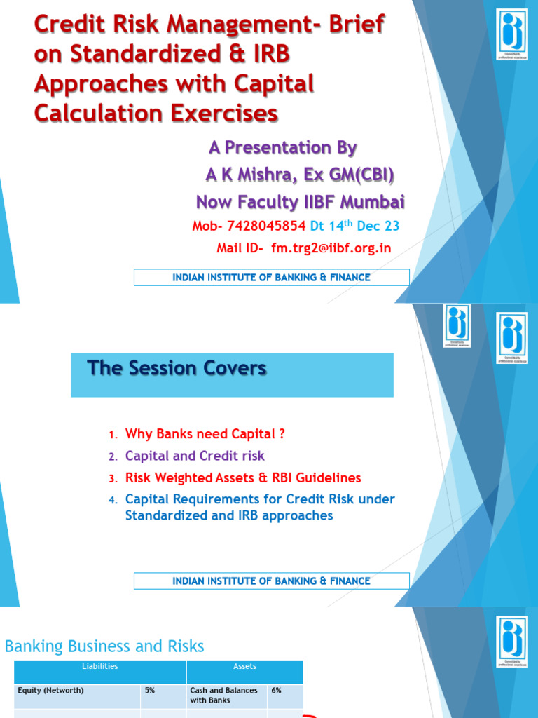 4.credit Risk Management | PDF