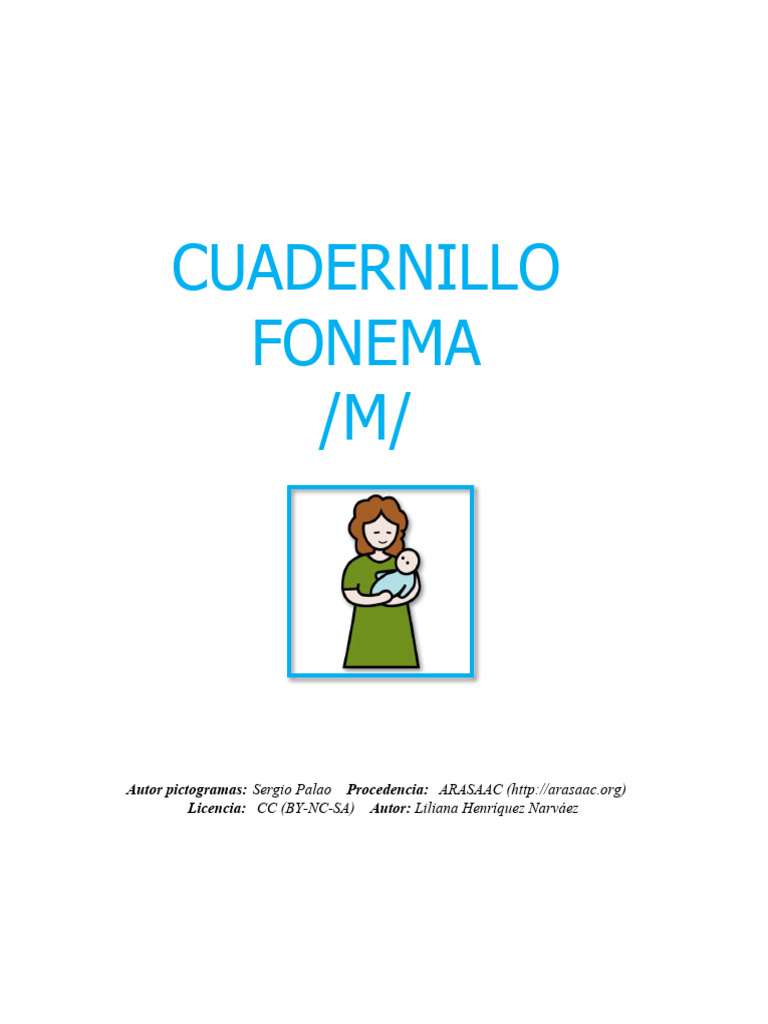 Cuadernillo Fonema M | PDF