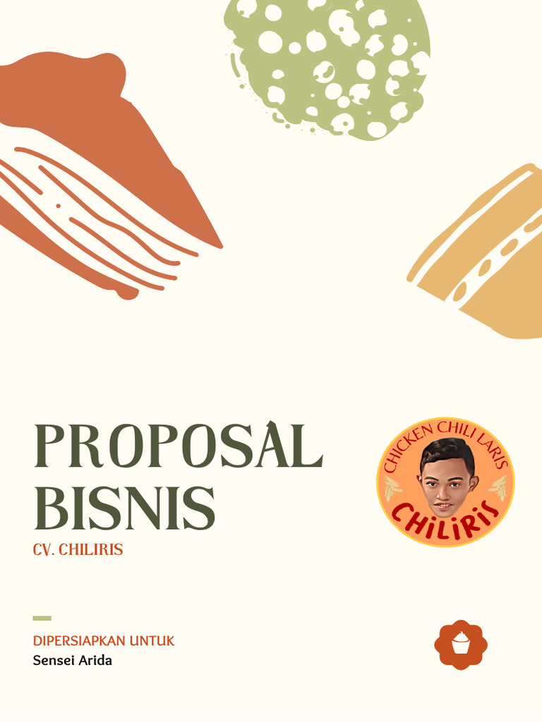 Contoh Proposal Bisnis | PDF | Bisnis | Memasak, Makanan, & Anggur