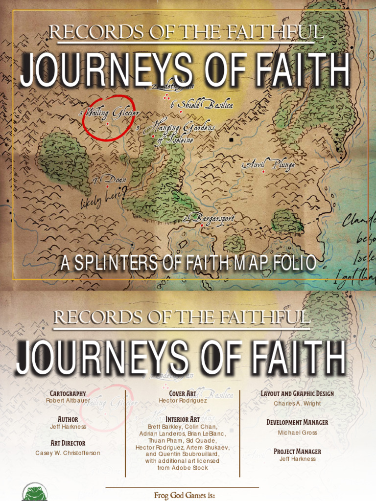 Splinters of Faith Map Book | PDF