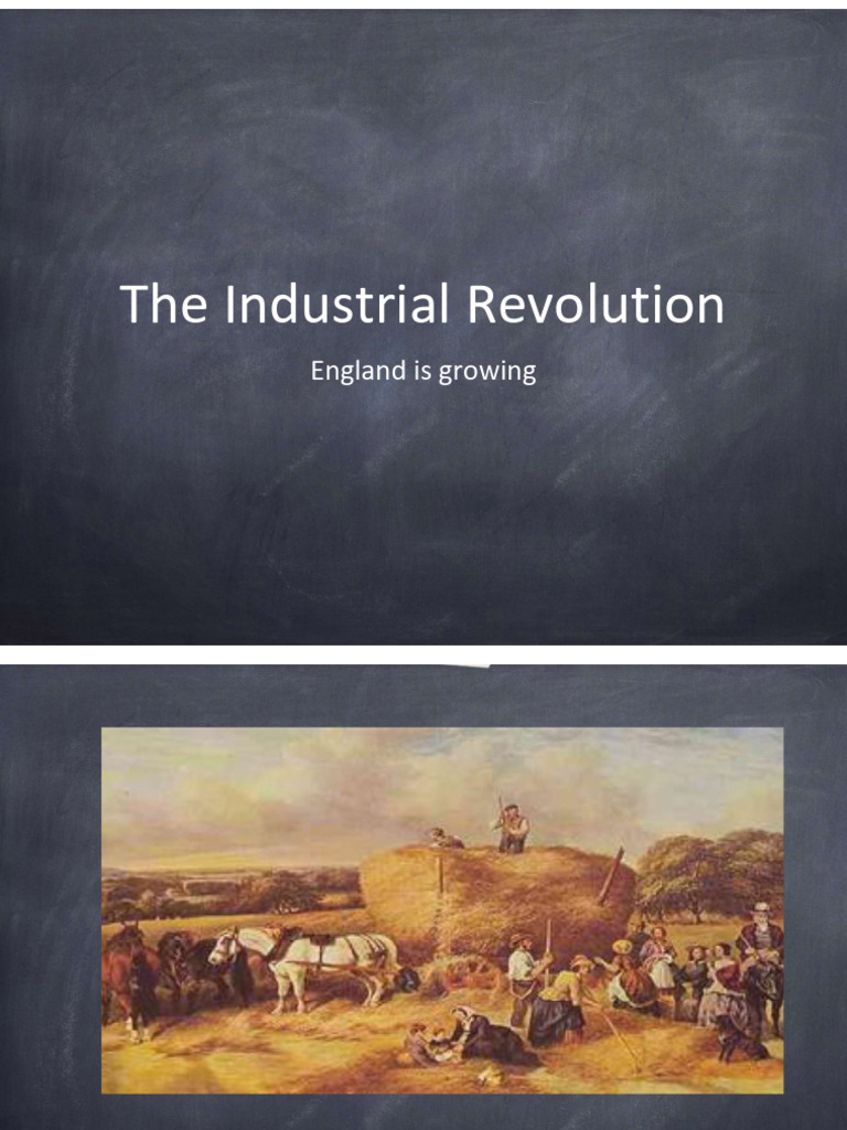 The Industrial Revolution | PDF | Agriculture | Crop Rotation