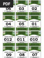 No. Antrian 1-100 | PDF