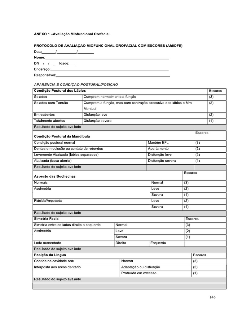 Protocolo Amiofe | PDF