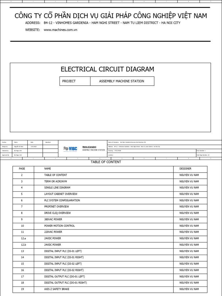 Assembly Machine Station Final | PDF
