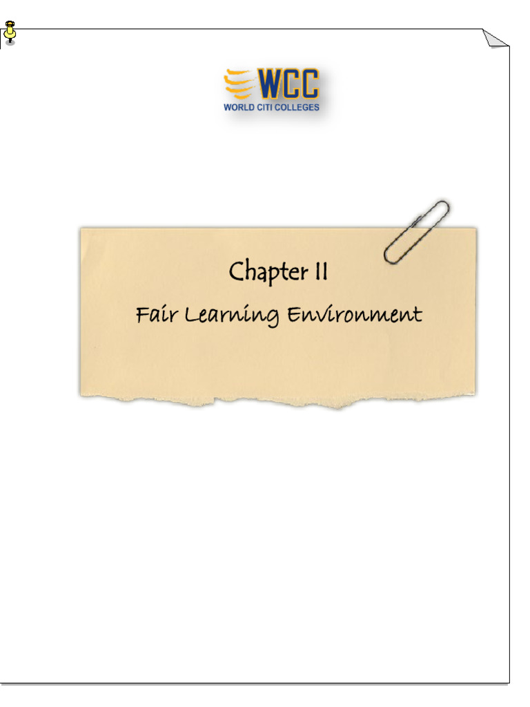 FS1 Chapter2 | PDF | Teachers | Classroom