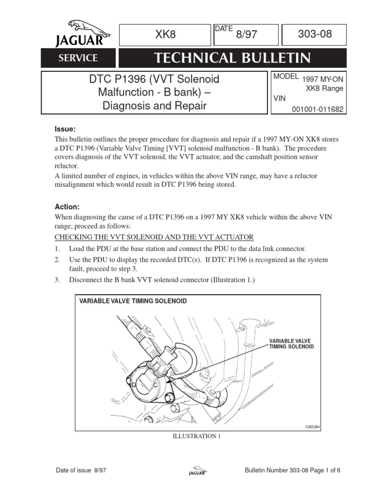 303-08 P1396 Repair | PDF | Valve | Belt (Mechanical)