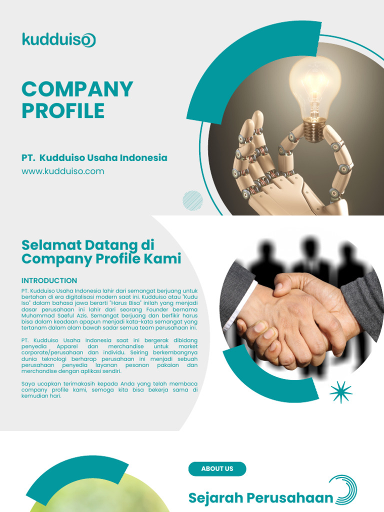 Profil Perusahaan Kudduiso Usaha Indonesia | PDF