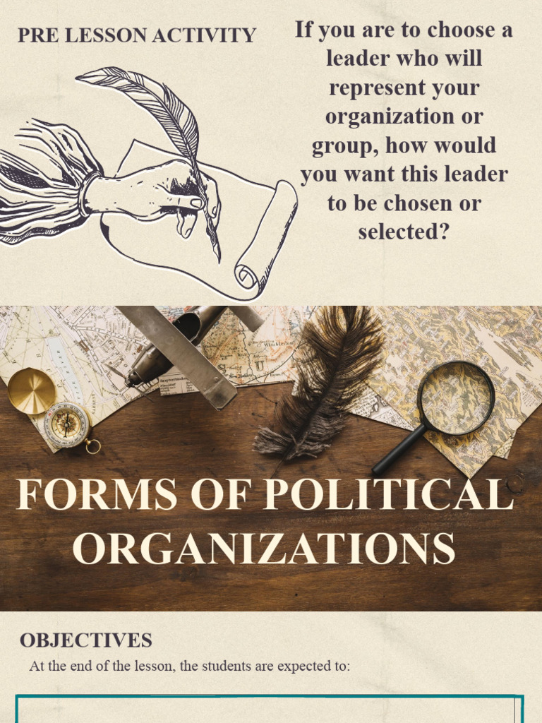 Understanding Political Organizations | PDF | Political Science