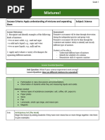 Hand Picking: A Separation Method | PDF | Mixture | Chemical Substances