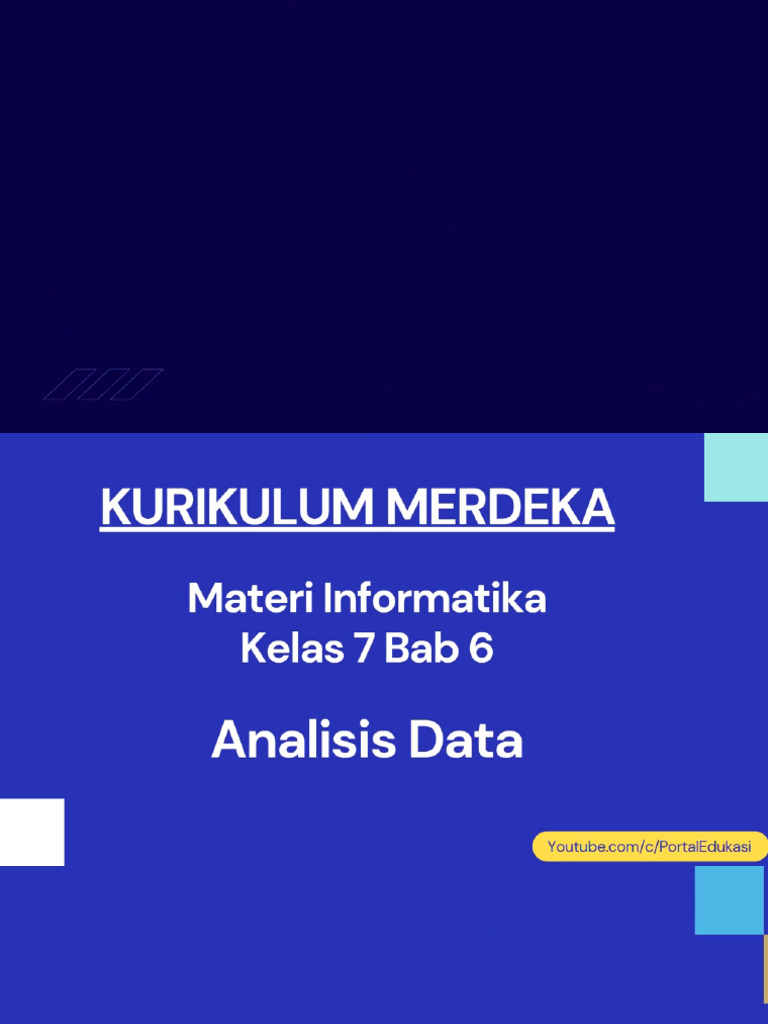 I Informatika Analisis Data Bagian 1 | PDF