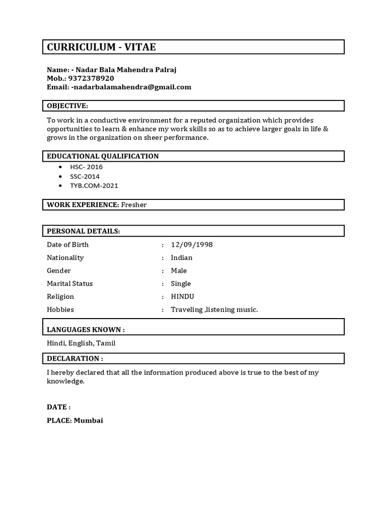 Bala New Resume | PDF