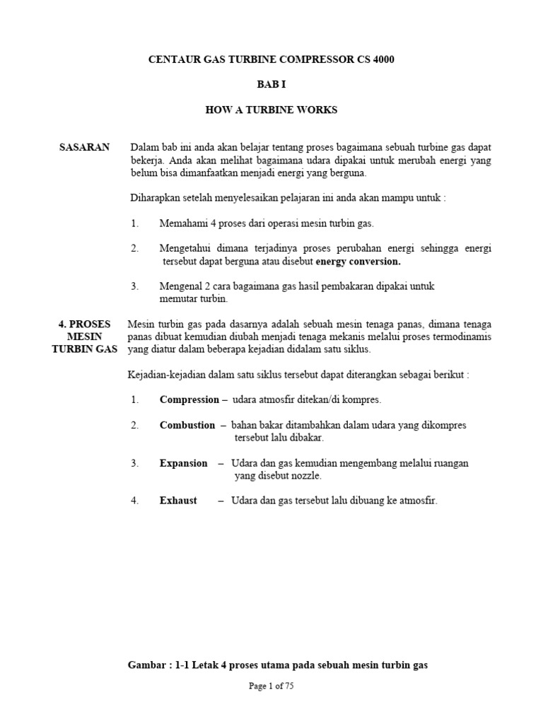 Centaur Gas Turbine Compressor Cs 4000 | PDF