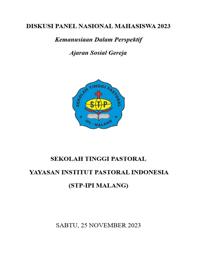 Susunan Acara Diskusi Panel | PDF | Ilmu Sosial | Kajian Bahasa Asing