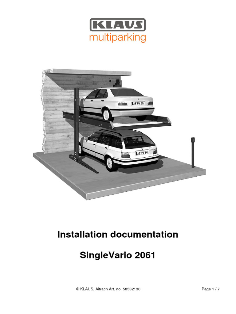 2061-Installation Documentation | PDF | Manufactured Goods