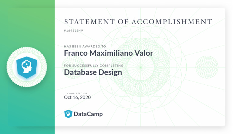 06 - Database Design - DataCamp | PDF