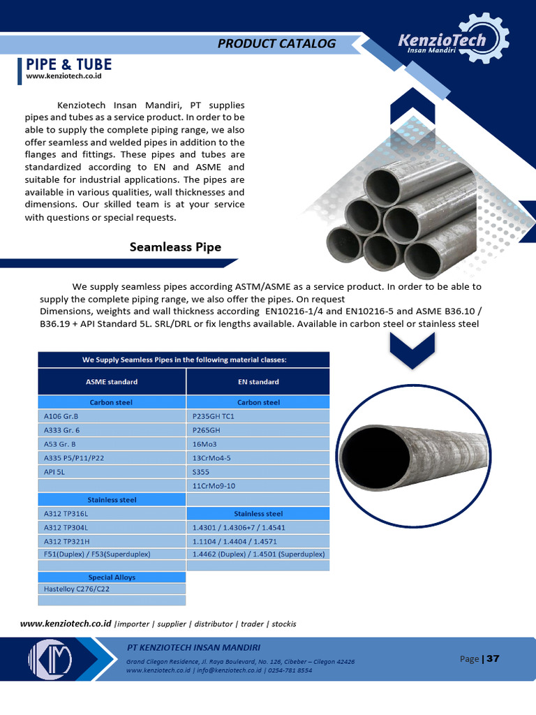 Kim-Pipe & Tube | PDF