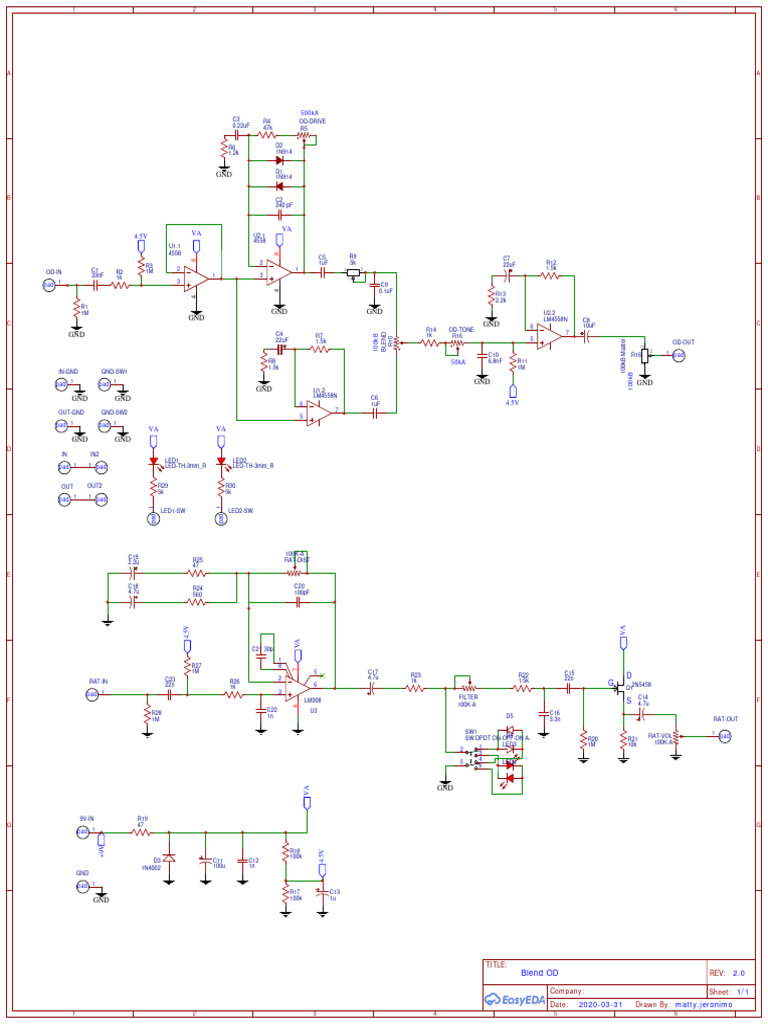 Schematic Rat+1981drv | PDF
