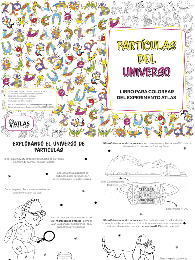 Particles of The Universe in Spanish - A3 | PDF | Partícula elemental ...
