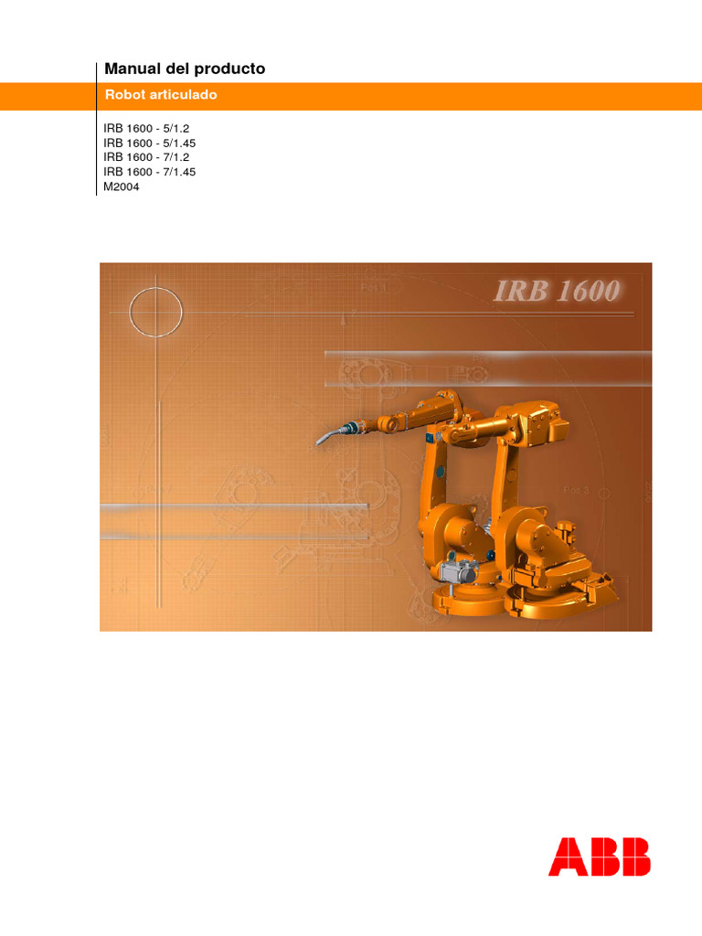 Manual de producto ABB, robots articulados, 3HAC023637-005es. | PDF ...