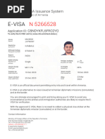 VFS Global Courier & SMS Request Form | PDF