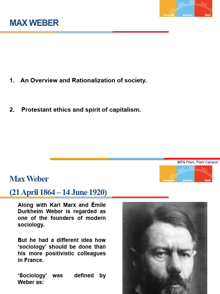 Max Weber | PDF | Philosophy