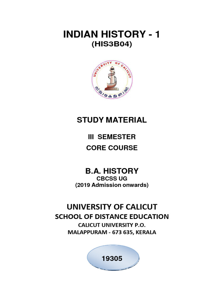 Indian History - 1 | PDF | Neolithic | Paleolithic
