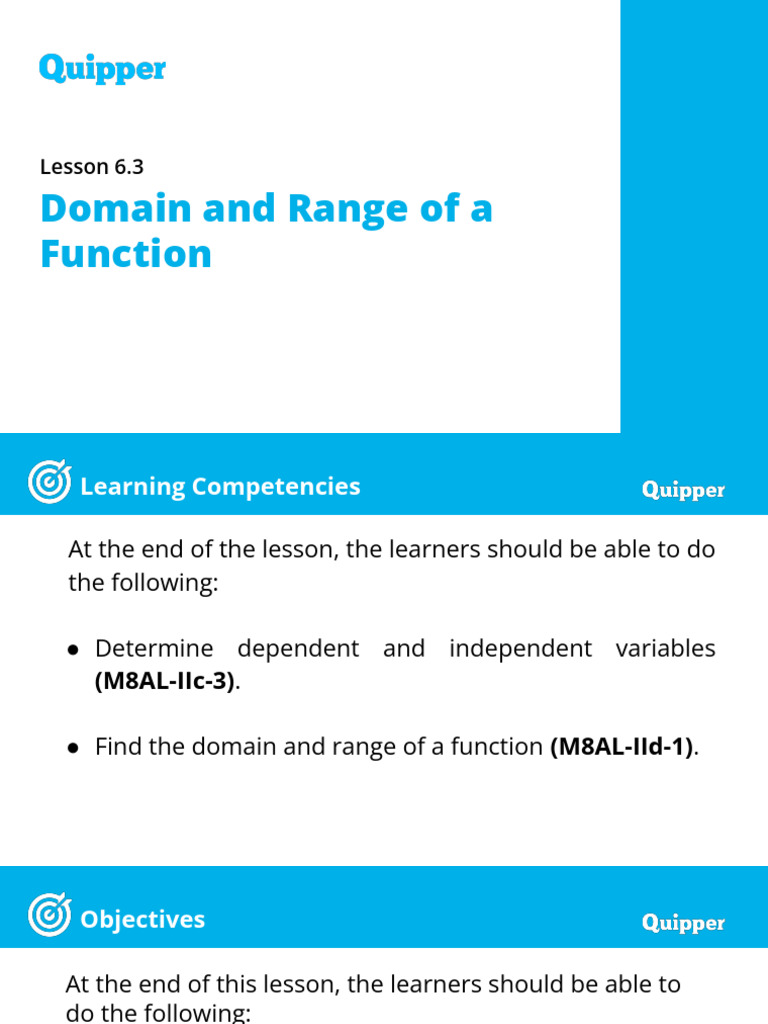 ME Math 8 Q2 0603 PS | PDF | Function (Mathematics) | Variable (Mathematics)