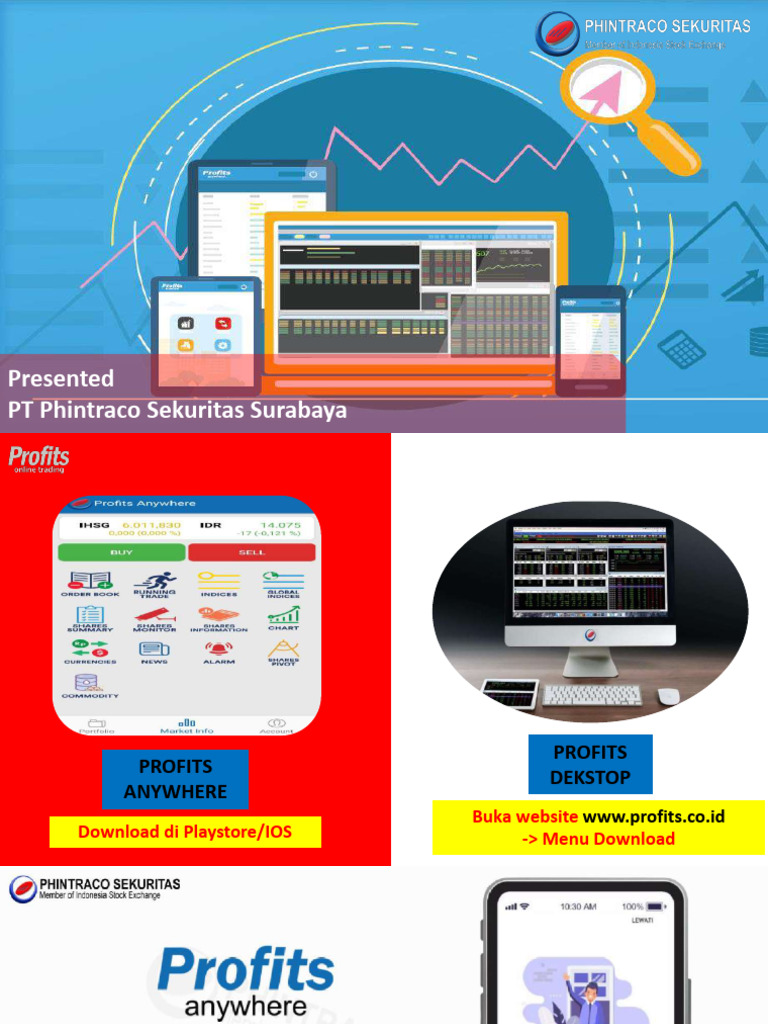 Panduan Aplikasi Profits Anywhere | PDF
