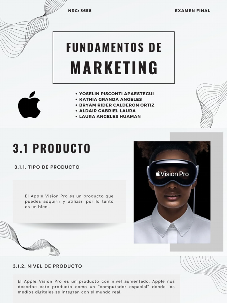 EXAMEN FINAL - Fundamentos de Marketing | PDF