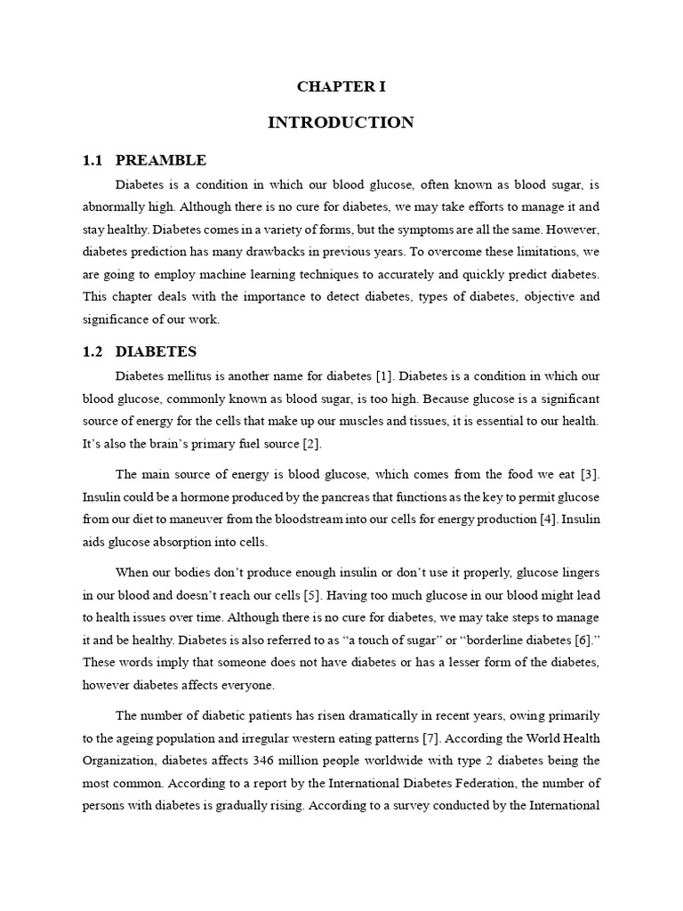 Chapter I (1) - Merged | PDF | Wellness