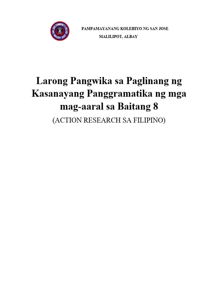 Action Research 2 | PDF