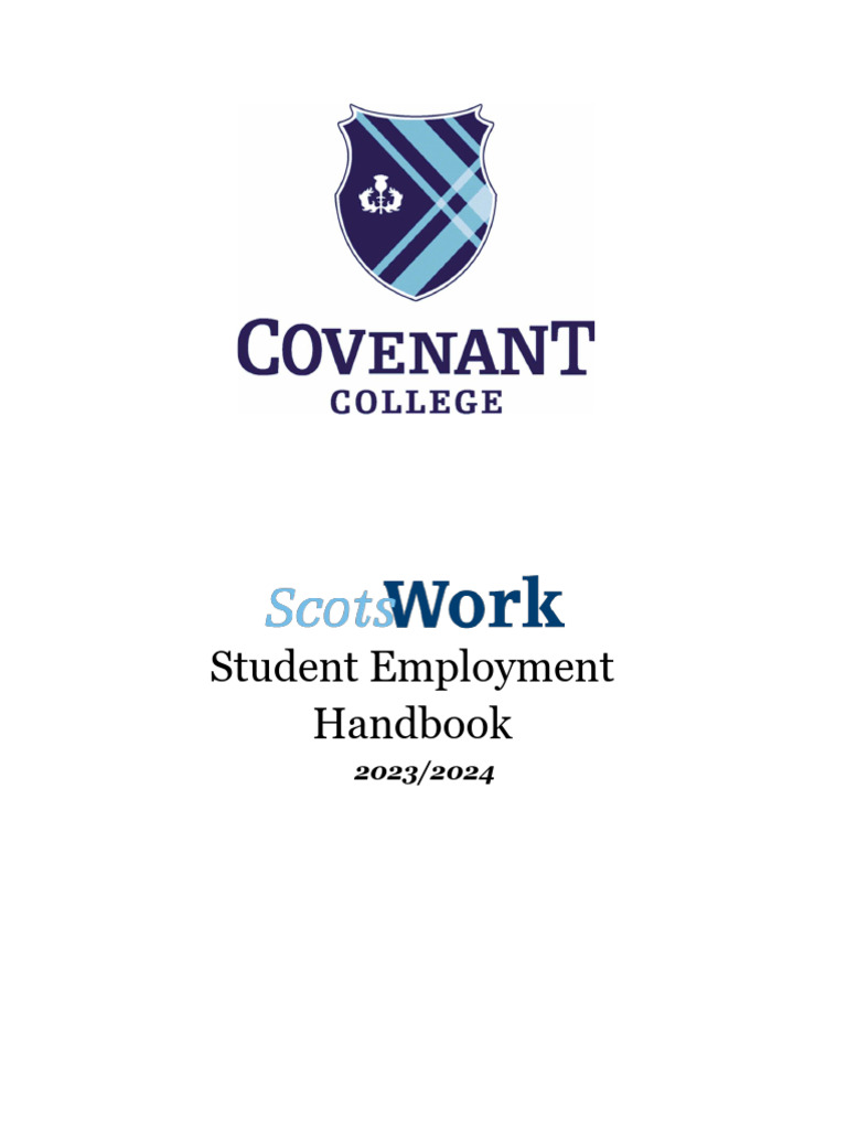 Student Employment Handbook | PDF