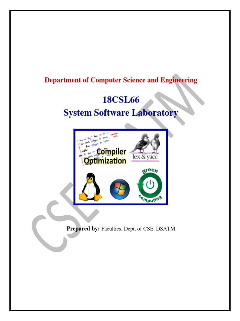 18CSL66 Lab Manual | PDF