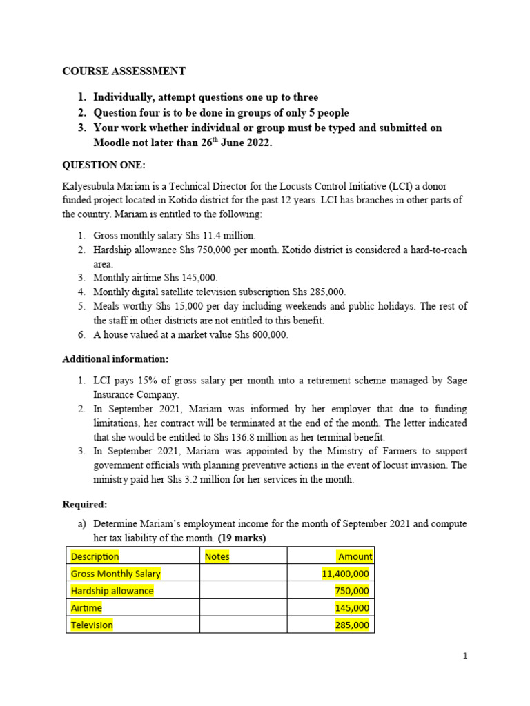 Guide To CW Qns | PDF | Partnership | Taxes