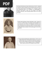 Teodora Alonso: Rizal's Influential Mother | PDF