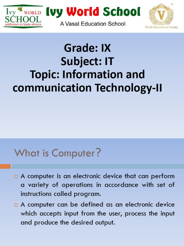 ICT Skills | PDF | Image Scanner | Computer Keyboard
