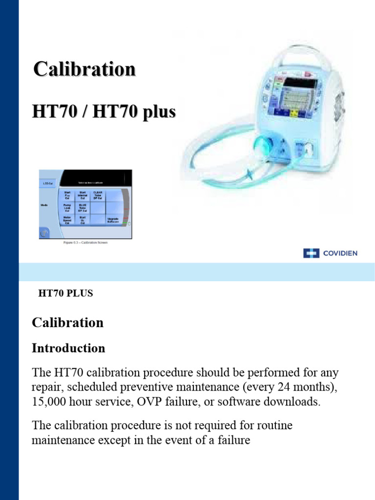 HT70-HT70 Plus - E-Calibration - 290913 - 20 Slides | PDF | Calibration ...