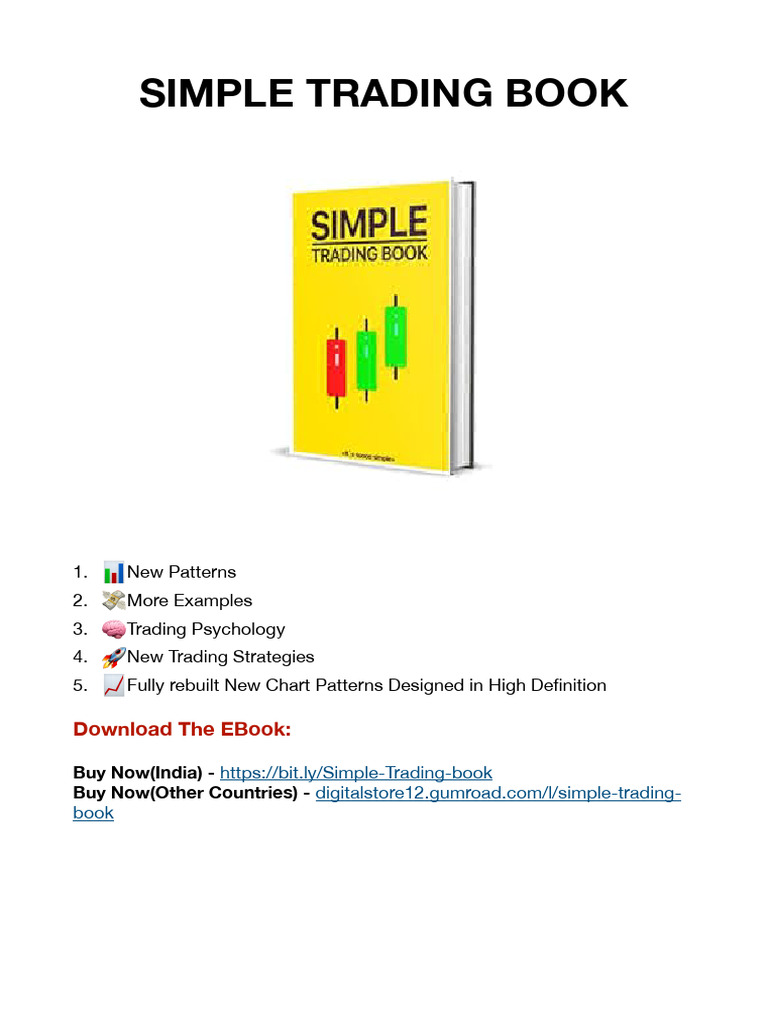 Simple Trading Book (TF) | PDF | Business