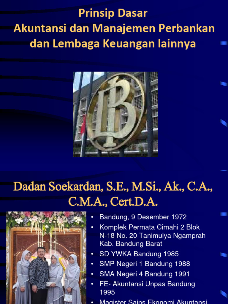 01 Prinsip Dasar Perbankan | PDF