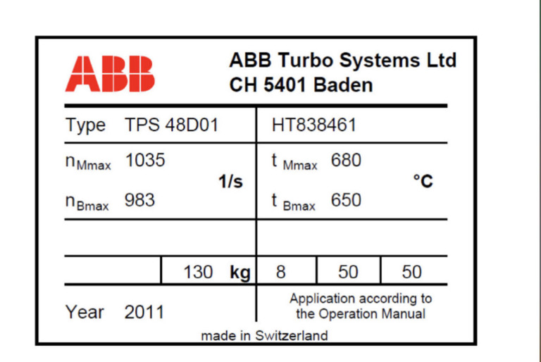 ABB TC Name Plate | PDF