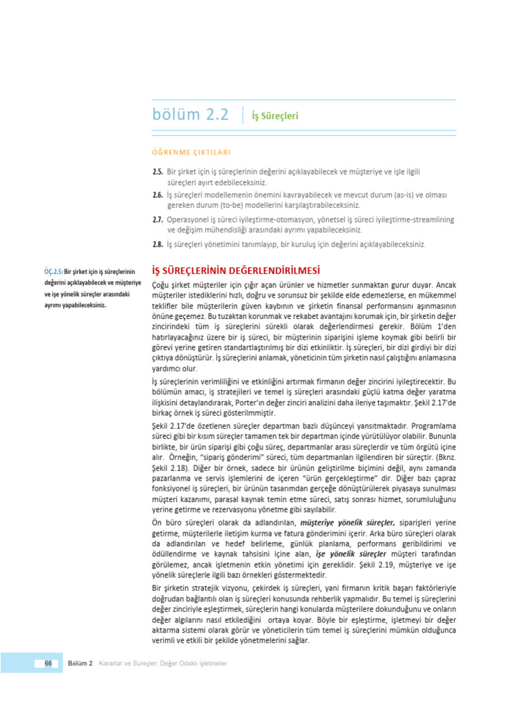 YBS-3 Bölüm | PDF