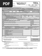 Main Bir Form 1904 Application For Registration Philippines | PDF ...