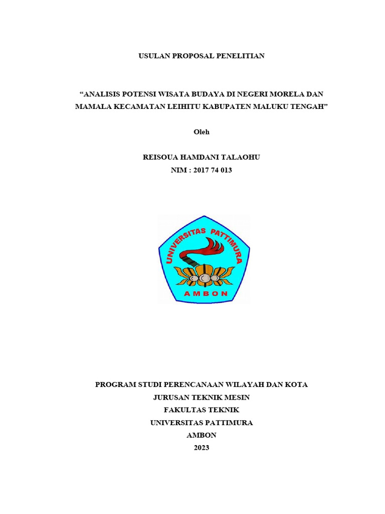 Proposal - FIX | PDF